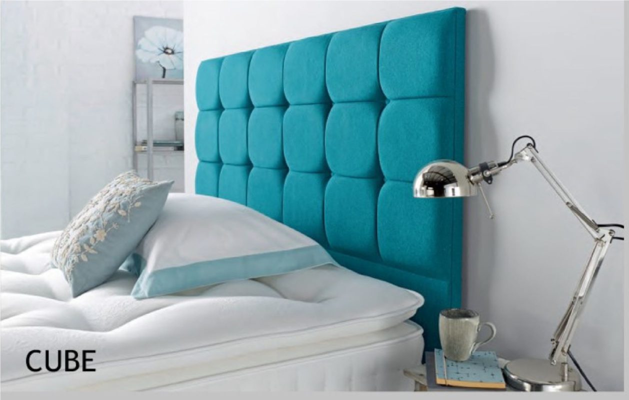 Highgate Cube Floor Standing Headboard - The Bed Shop Carlisle