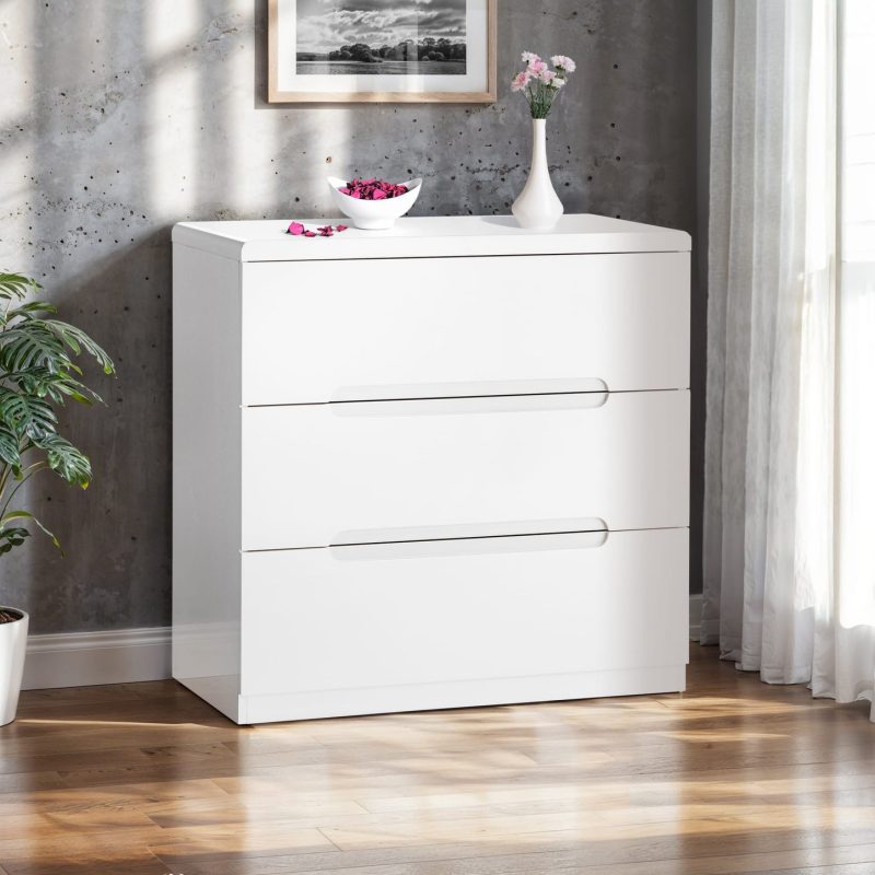 Manhattan 3 Drawer Chest - The Bed Shop Carlisle